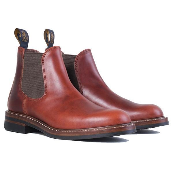 CHELSEA BOOTS / HORWEEN LEATHER CXL / TIMBER — SPEEDWAY